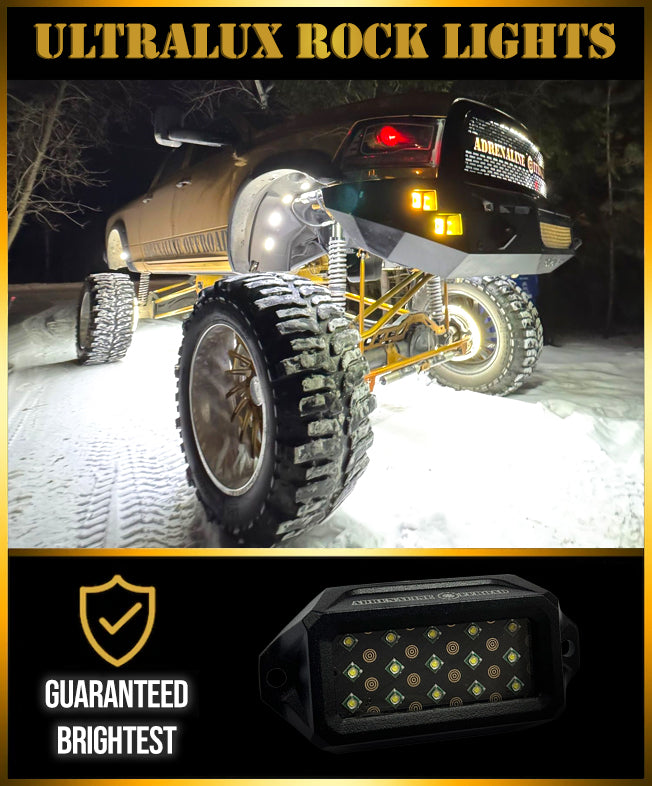 RGB+W Rock Lights & Wheel Lights - Adrenaline Offroad Outfitters